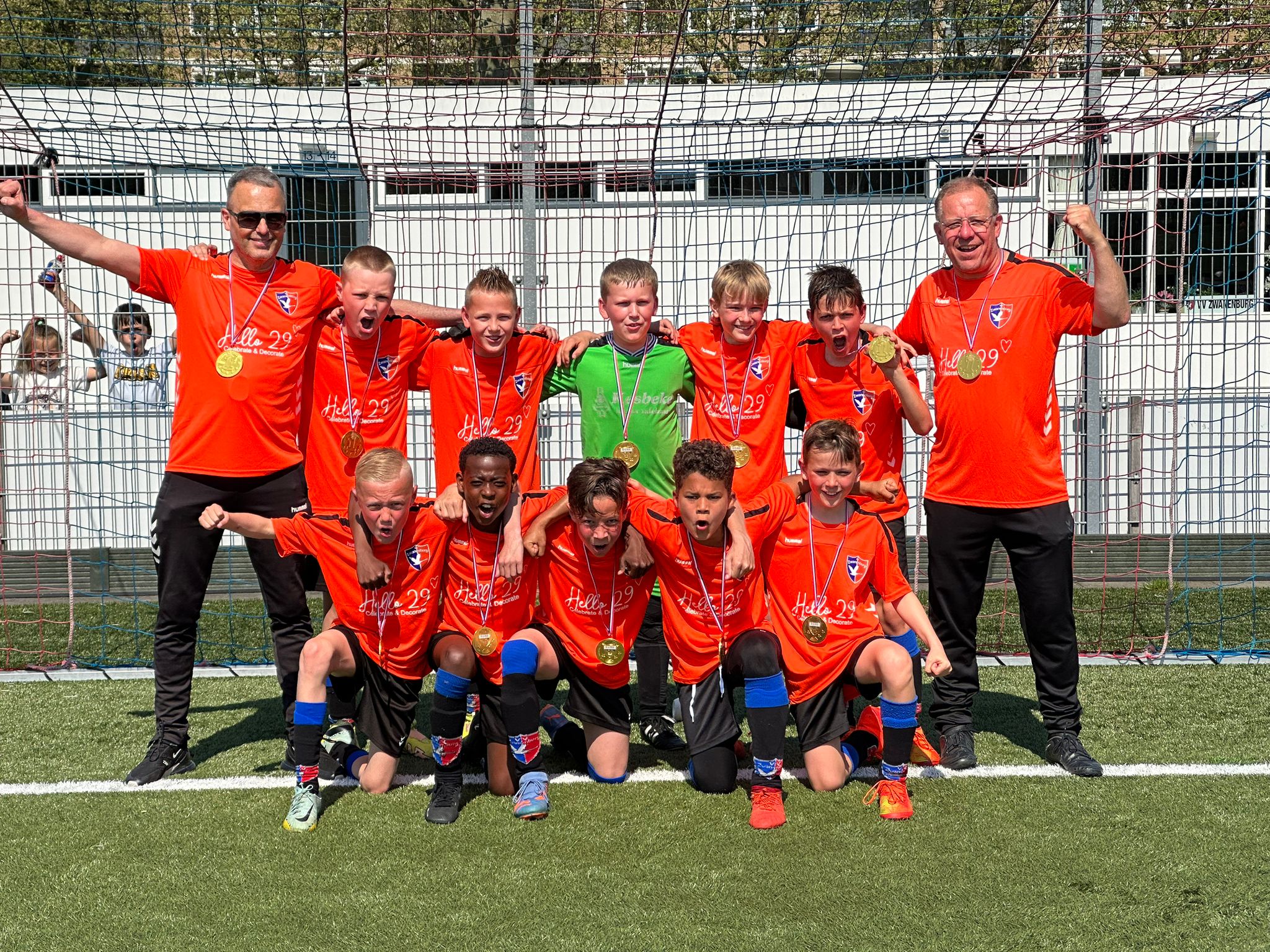 JO11-1 en JO12-1 kampioen! - vv Zwanenburg